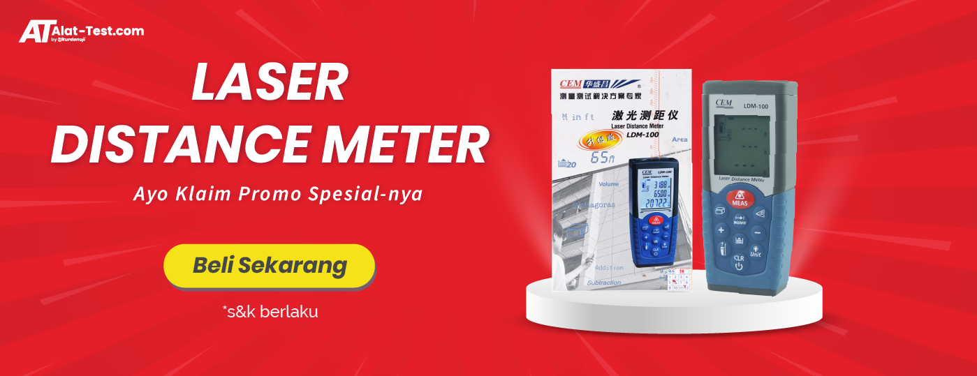 Promo Produk Laser Distance Meter | Alat-Test.Com