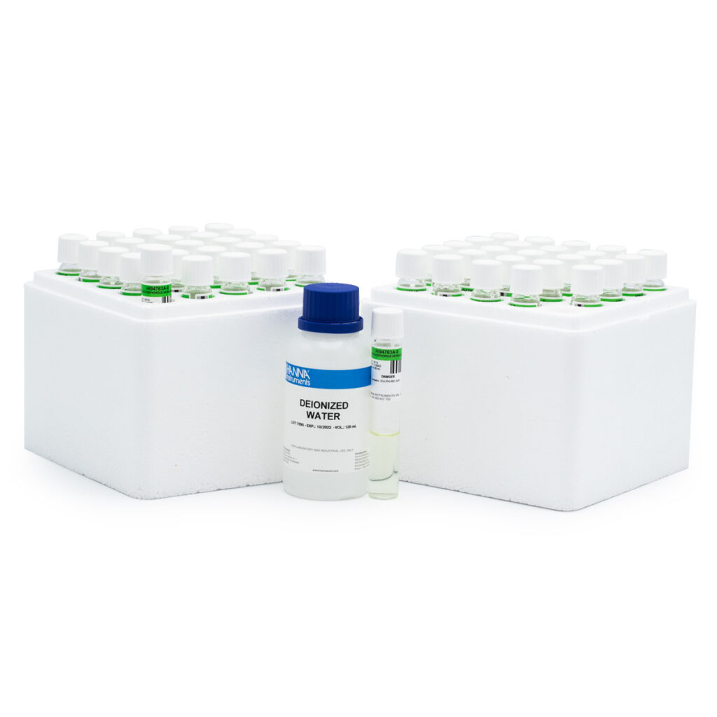 Jual Reactive Phosphorus High Range Reagents with Barcode Recognition