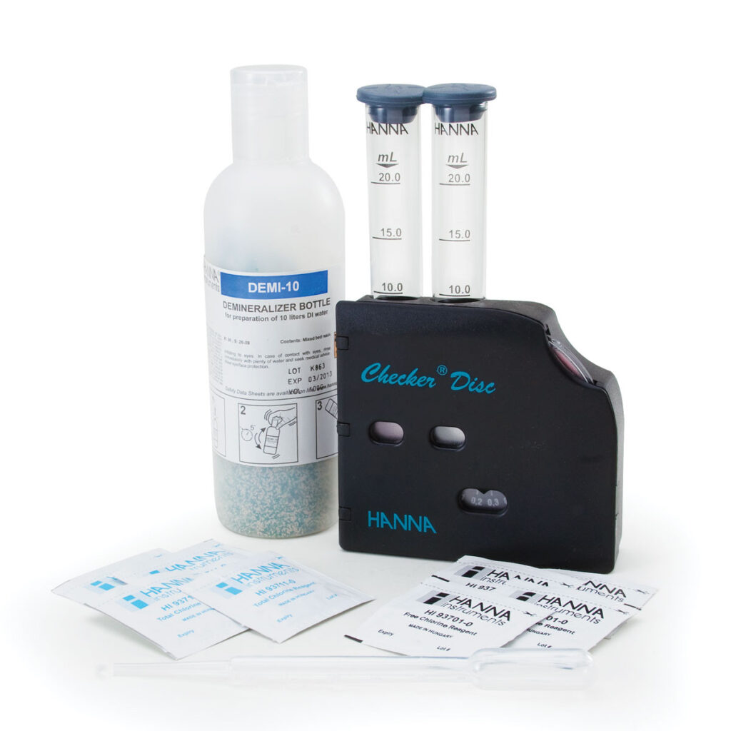 Jual Free and Total Chlorine Test Kit (Low and Medium Range)