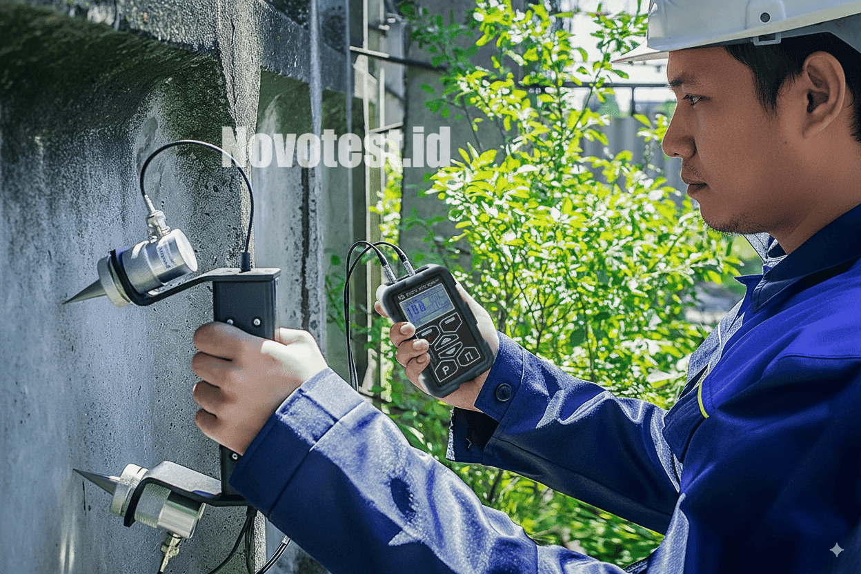 Alat Uji Kekuatan Beton Ultrasonik untuk Konstruksi Modern | Alat-Test.Com