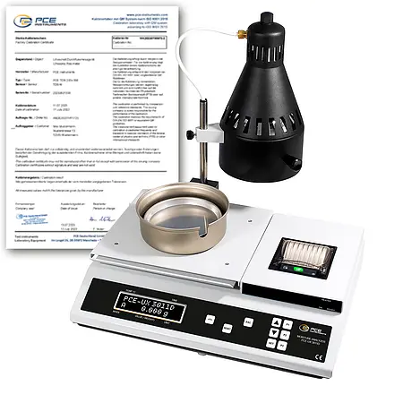 Laboratory Balances PCE-UX 3011D-ICA incl. ISO-Calibration Certificate